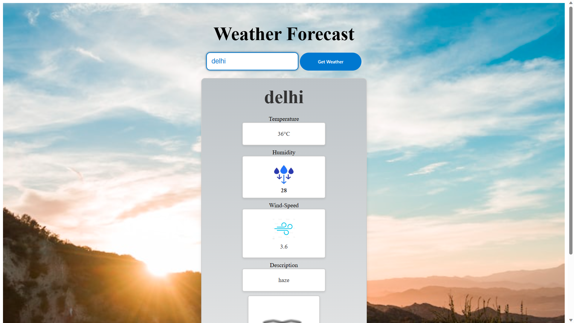 GitHub - Pratyushk2003/Weather-Forecast-Tool-Website