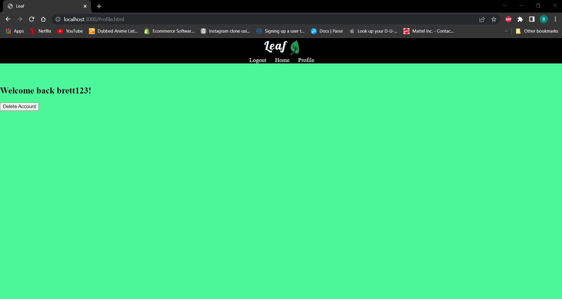 Github Brettnguyen Leafnotesapp