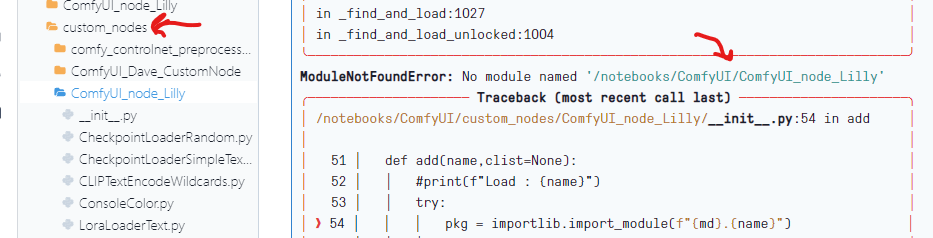 Node won't load · Issue #6 · lilly1987/ComfyUI_node_Lilly · GitHub