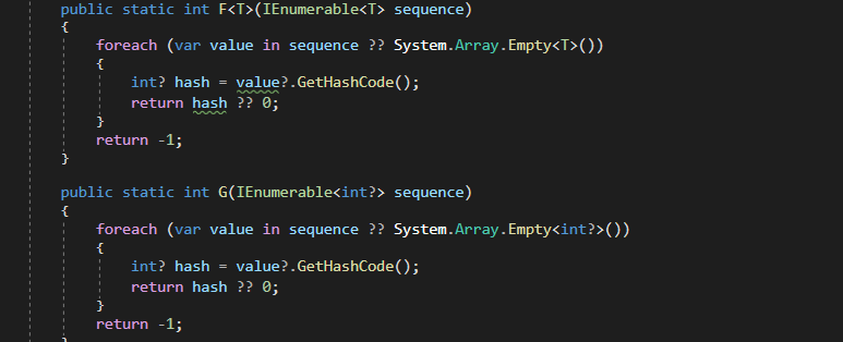 False positive for CA1508 in generic code · Issue #4990 · dotnet/roslyn ...
