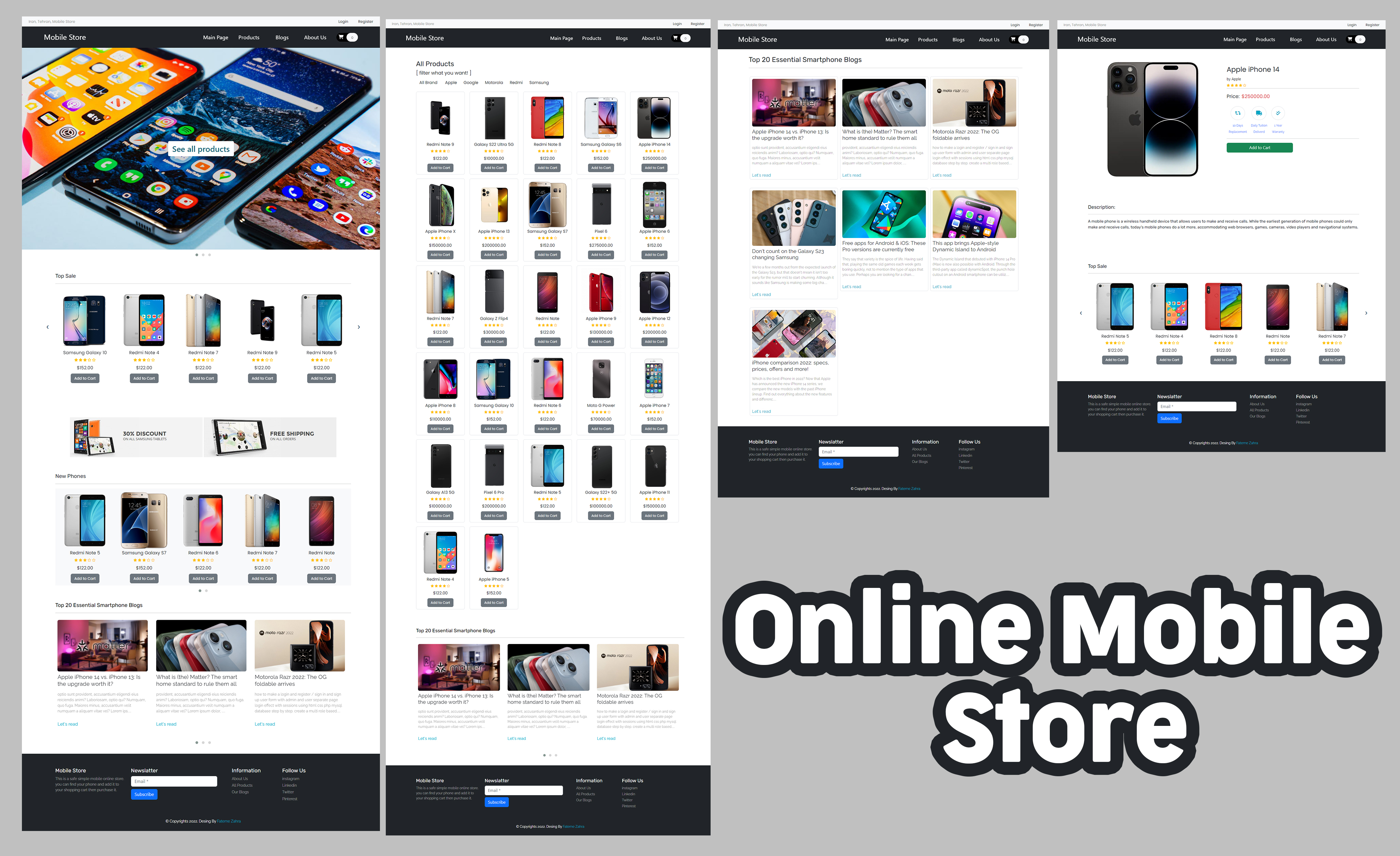 GitHub - fateme-zka/mobile-store-website
