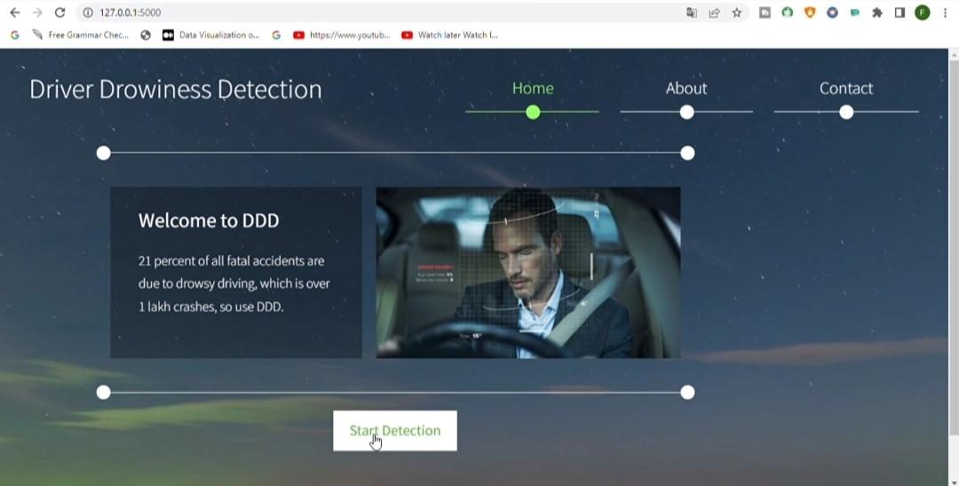 GitHub - FaisalWaris777/DRIVER-DROWSINESS-DETECTION