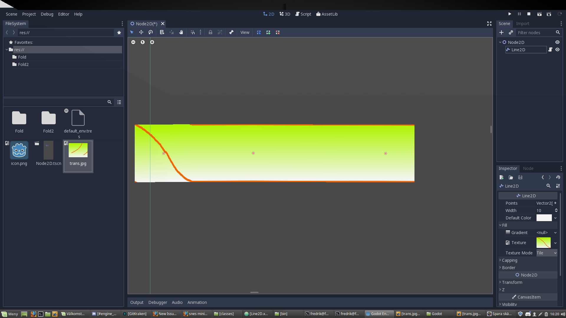 Line2D Tile Texture mode not tiling correctly · Issue #11751 · godotengine/godot · GitHub