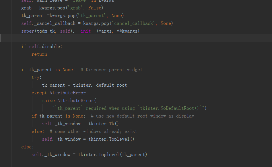 tqdm.tk: tk.py for tqdm ,more one Tk() in code · Issue #1129 · tqdm ...