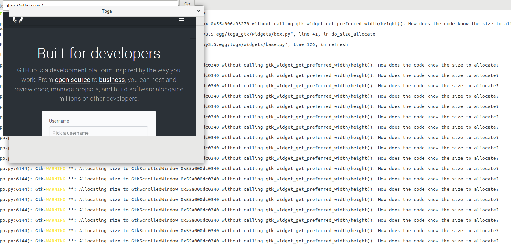 Issue running tutorials 1 - 4 · Issue #315 · beeware/toga · GitHub