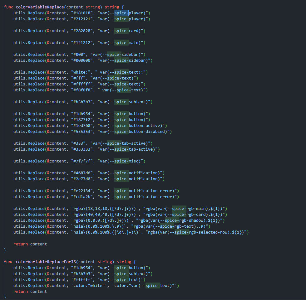 button-hover in color.ini · Issue #66 · Comfy-Themes/Spicetify · GitHub