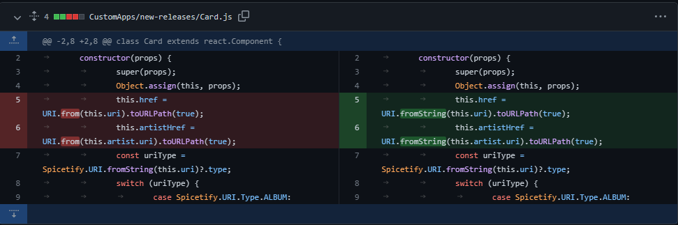 Custom App - New Releases - Something went wrong · Issue #2156 · spicetify/cli · GitHub