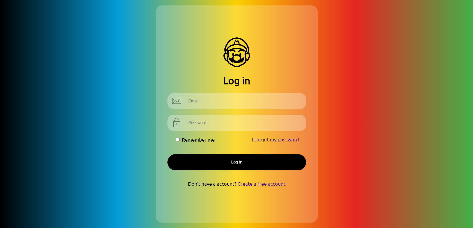 GitHub - brakdemir/mario_login_page: Mario login page tamplate