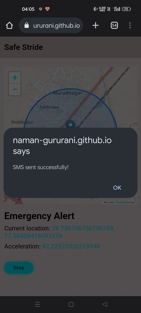 GitHub - Naman-Gururani/Safe-Stride: Safe Stride is a Fall detection system which is used to ...
