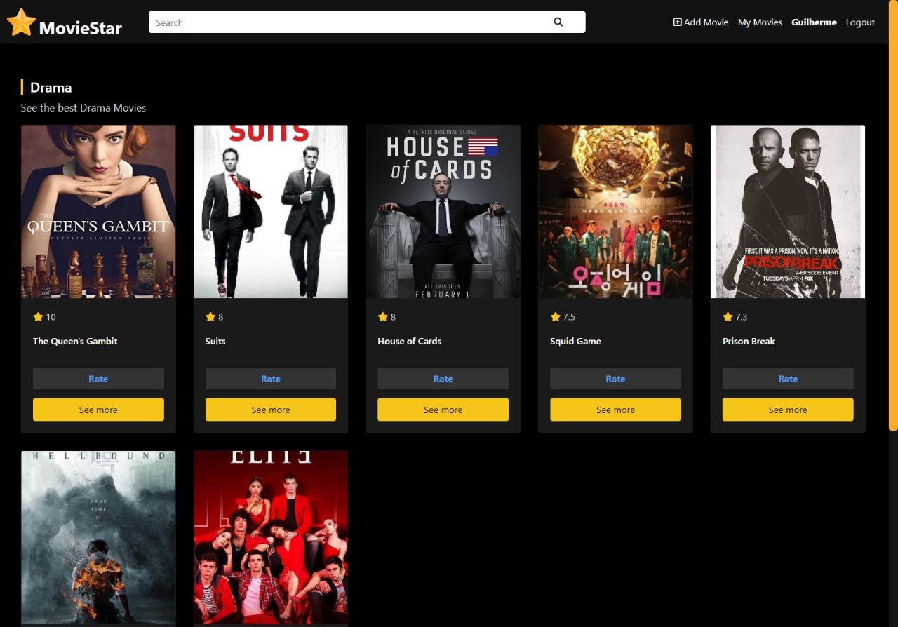 GitHub - GuilhermeSchuch/MovieStarPublic: Este repositório é a versão pública do projeto ...