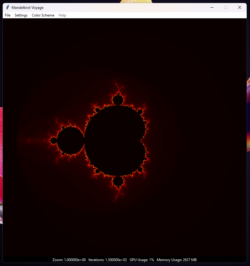 GitHub - Yilmaz4/MandelbrotVoyage: A GPU accelerated voyage into the depths of the Mandelbrot ...