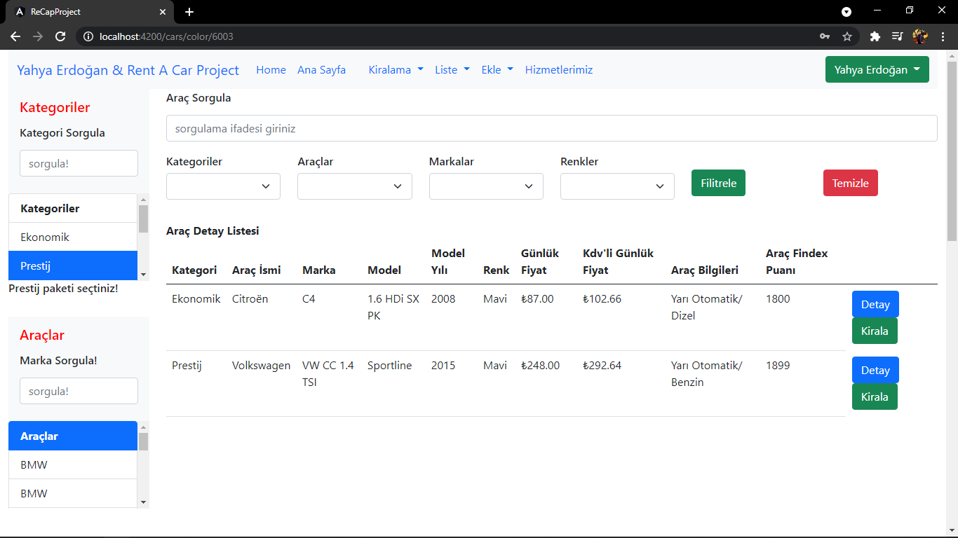 GitHub - yahyaerdoan/ReCapProject-Front-End