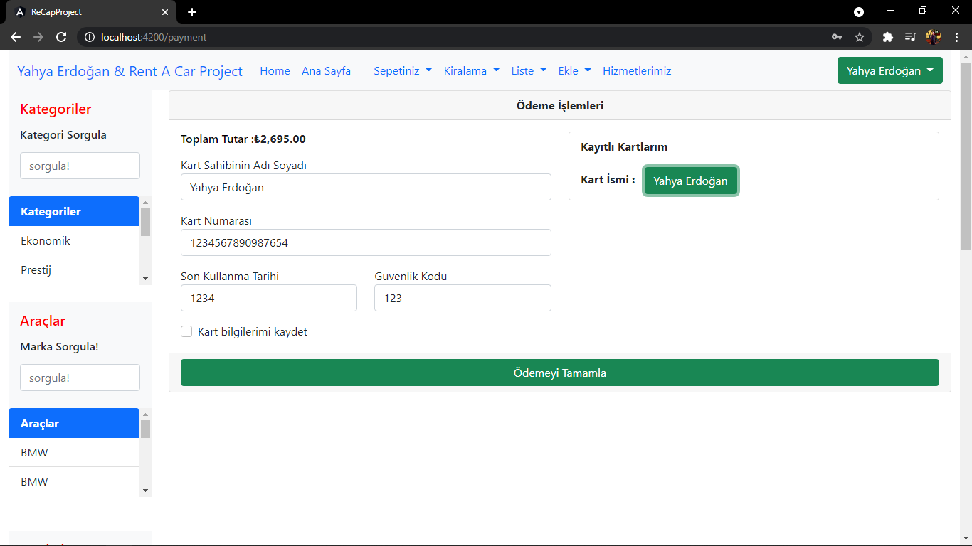 GitHub - yahyaerdoan/ReCapProject-Front-End