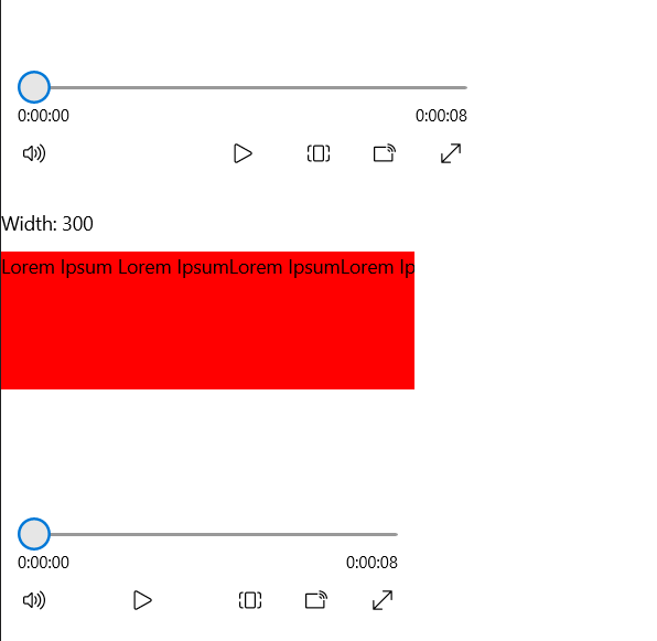 MediaPlayerElement transport controls are cutoff at smaller sizes · Issue #5441 · microsoft ...