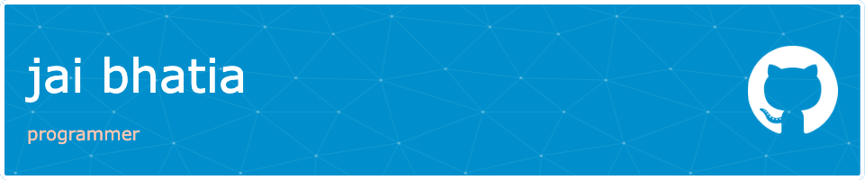 jai-bhatia (Jai Bhatia) · GitHub