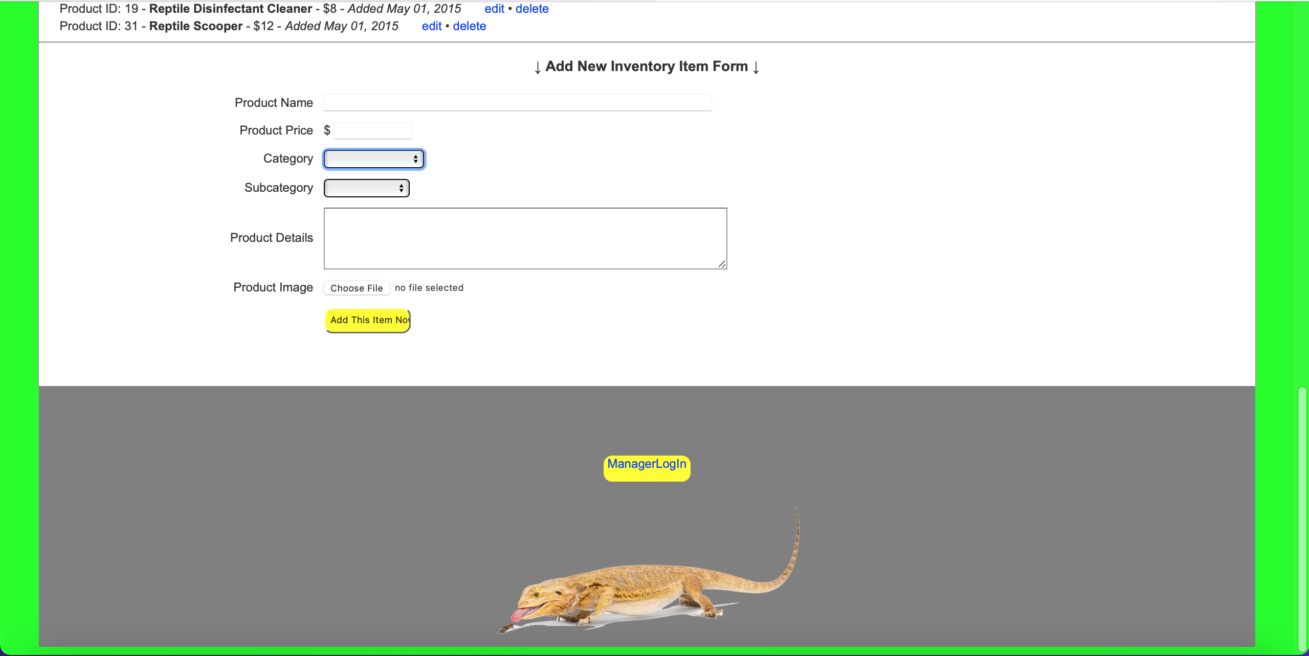 GitHub - ognimoddd/bearded-dragon-store: Bearded Dragon Store · E-commerce Application · PHP ...
