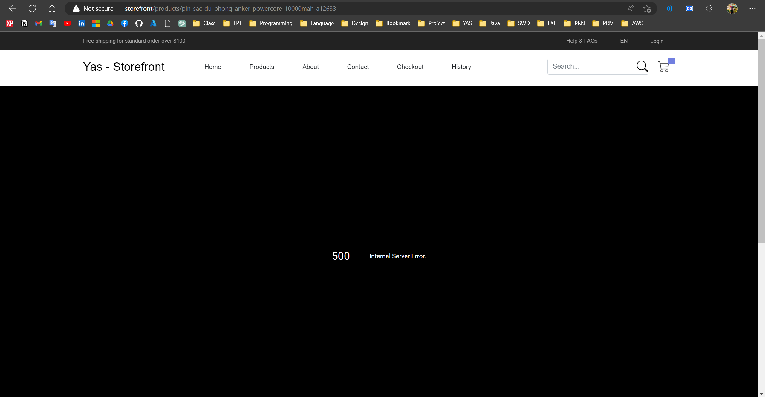 Storefront Internal Server Error Happens When Access Product Detail Page Of Non Exists Product