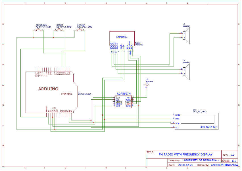 Github Korey Corkscrew Arduino Radio A Basic Fm Radio With Frequency