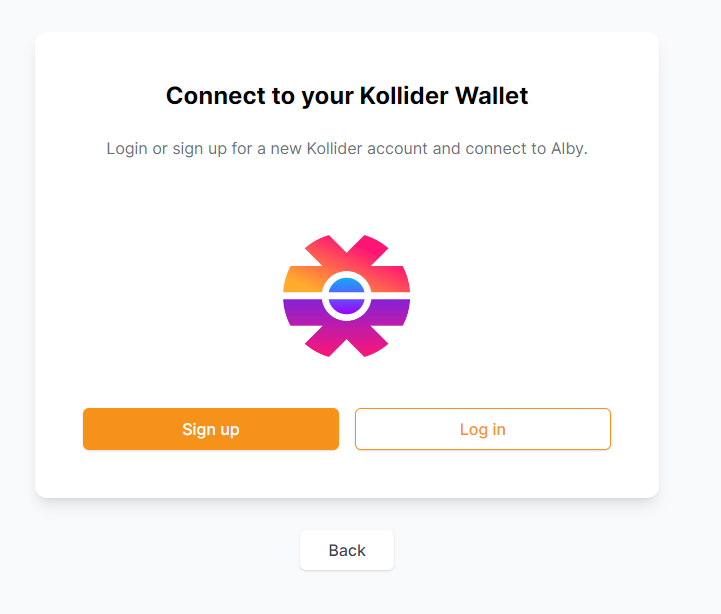Bug Onboarding Connectors Kollider Wallet Signup And Login Buttons Dont Work · Issue 2355