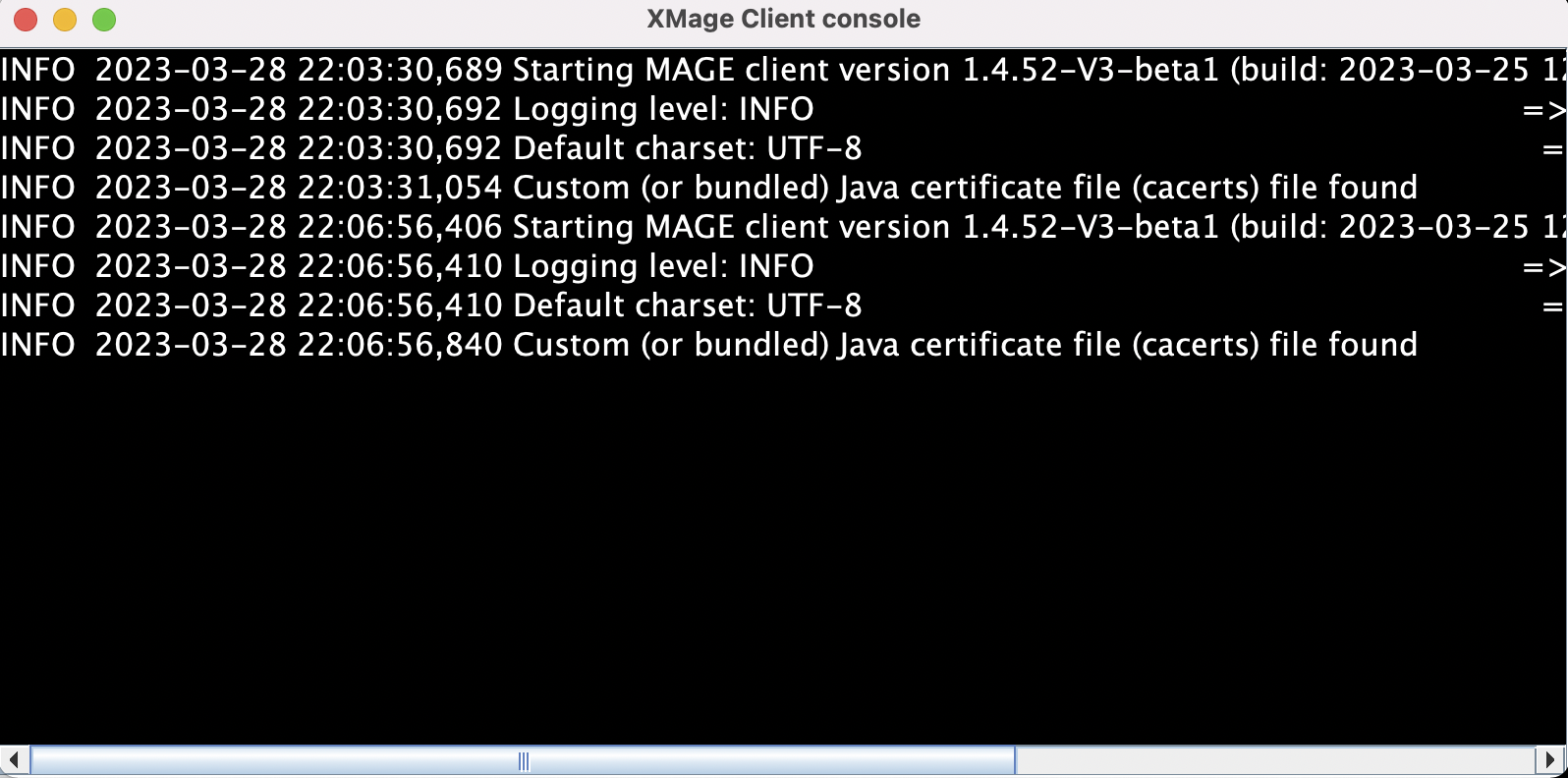 Client app freeze after bundled cacerts · Issue #10155 · magefree/mage · GitHub