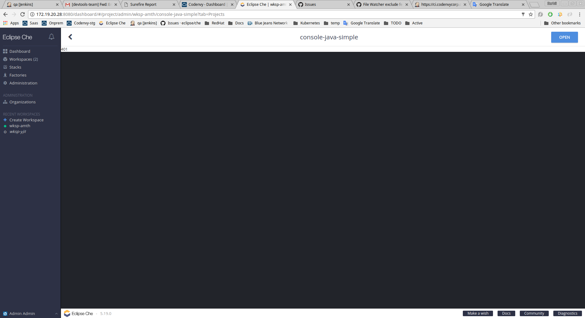 Multiuser Regression There Are An Errors While Working With Projects 