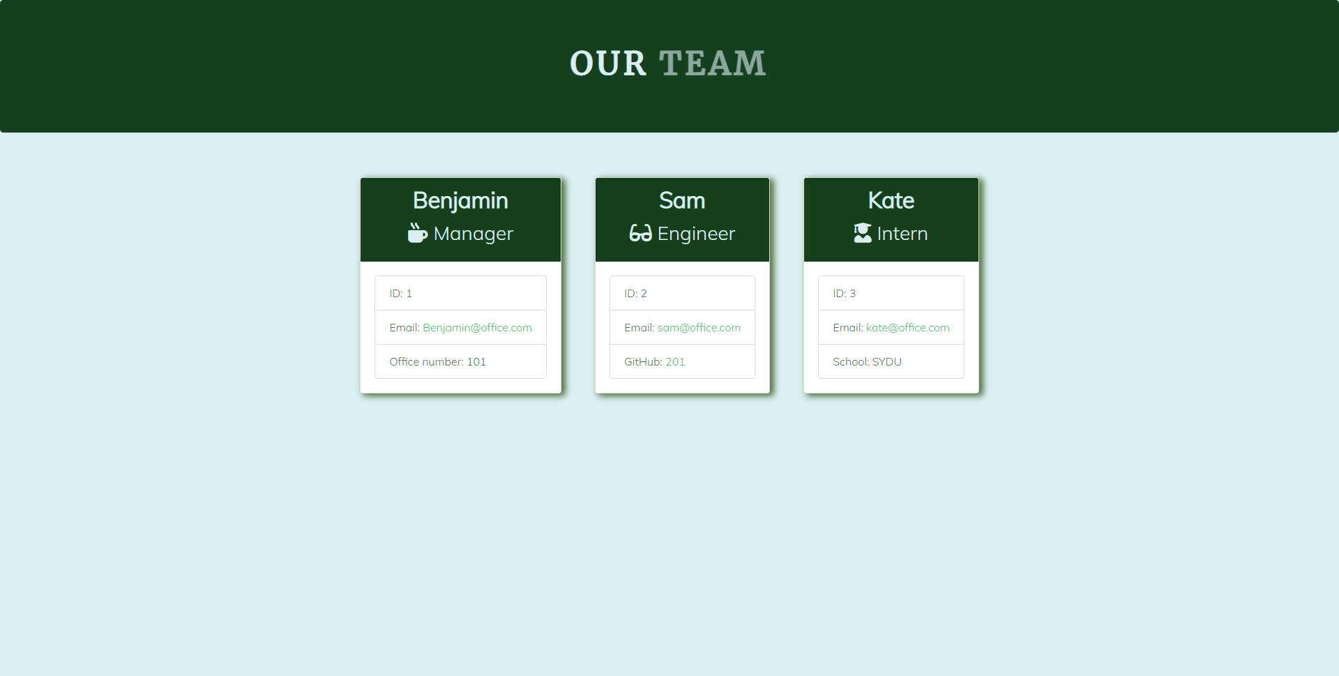 GitHub - MarketingPlus/team-profile-generator