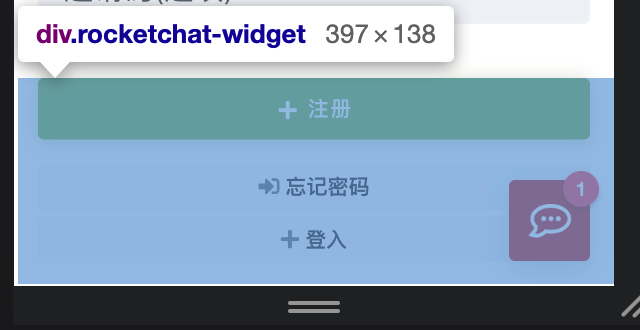 The live chat wiget is too big that covers half of the page on mobile device. · Issue #27460 ...