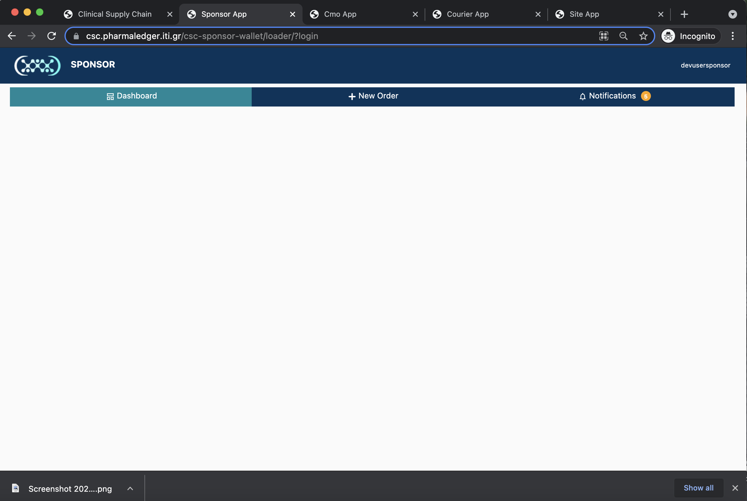 [Sponsor, Site] Dashboard -> Kits Tab · Issue #356 · PharmaLedger-IMI/csc-workspace-main · GitHub