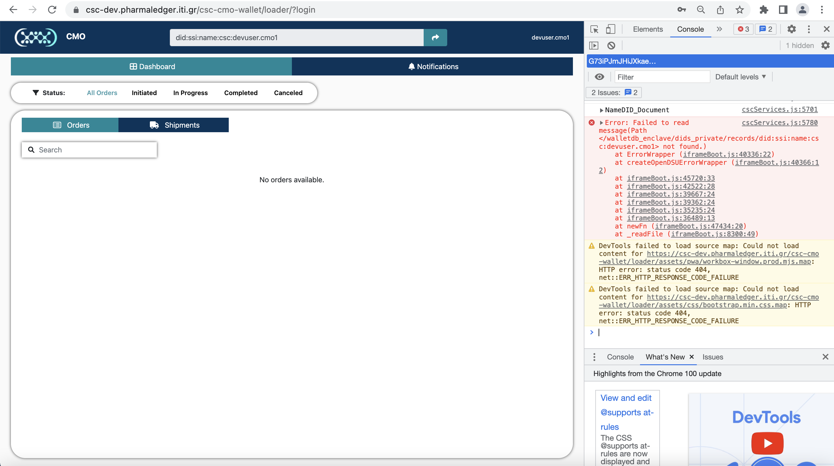 [SPO][CMO] Unusual system behavior · Issue #672 · PharmaLedger-IMI/csc-workspace-main · GitHub