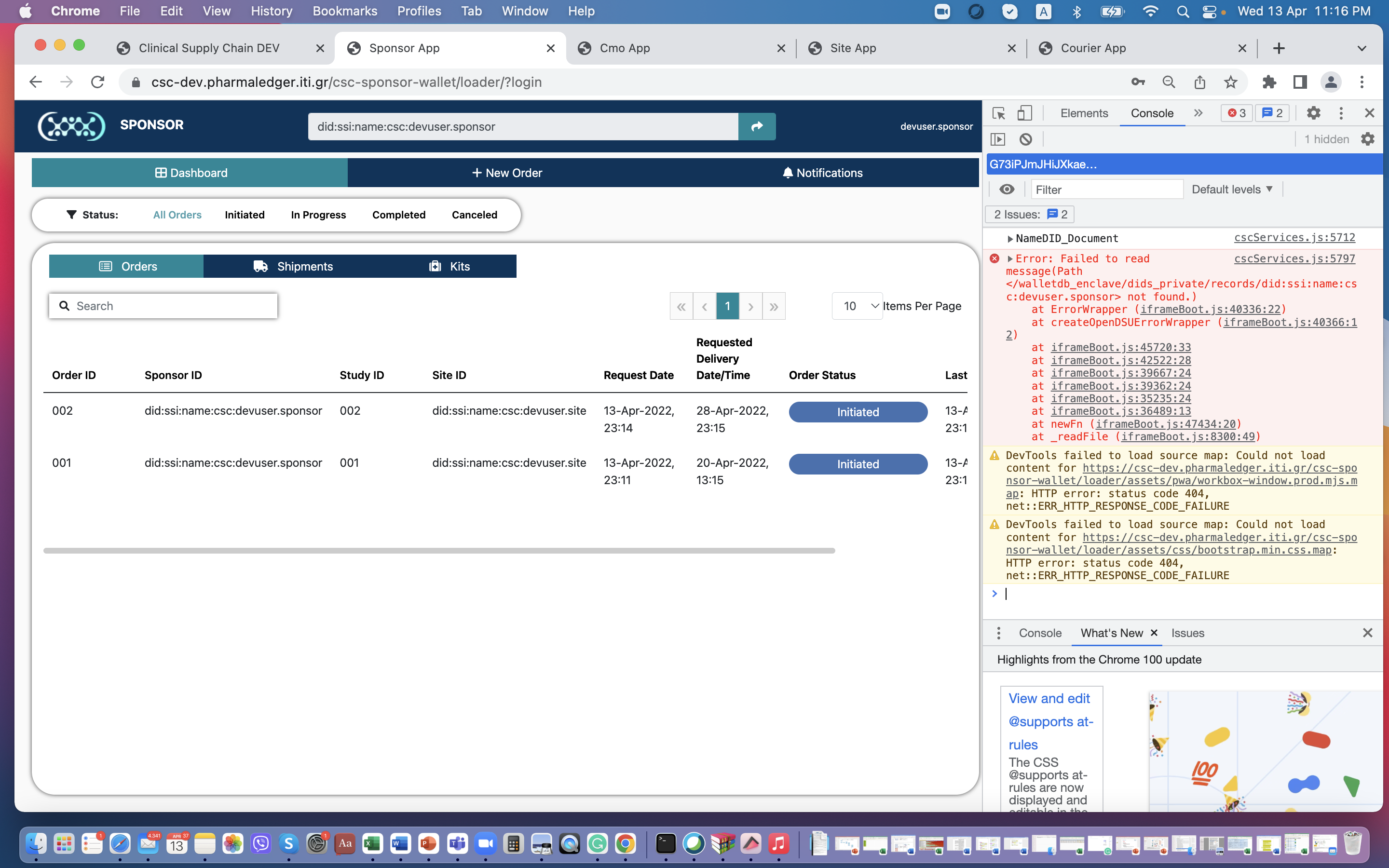 [SPO][CMO] Unusual system behavior · Issue #672 · PharmaLedger-IMI/csc-workspace-main · GitHub