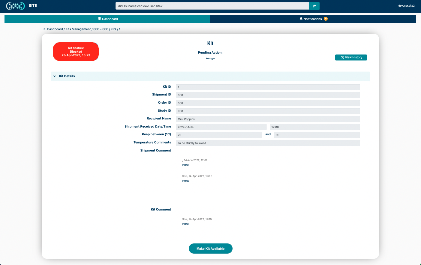 [SITE] [SPO] New scenario -- Relabeling at Site · Issue #658 · PharmaLedger-IMI/csc-workspace ...