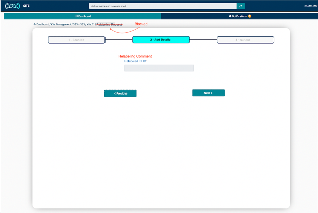 [SITE] [SPO] New scenario -- Relabeling at Site · Issue #658 · PharmaLedger-IMI/csc-workspace ...