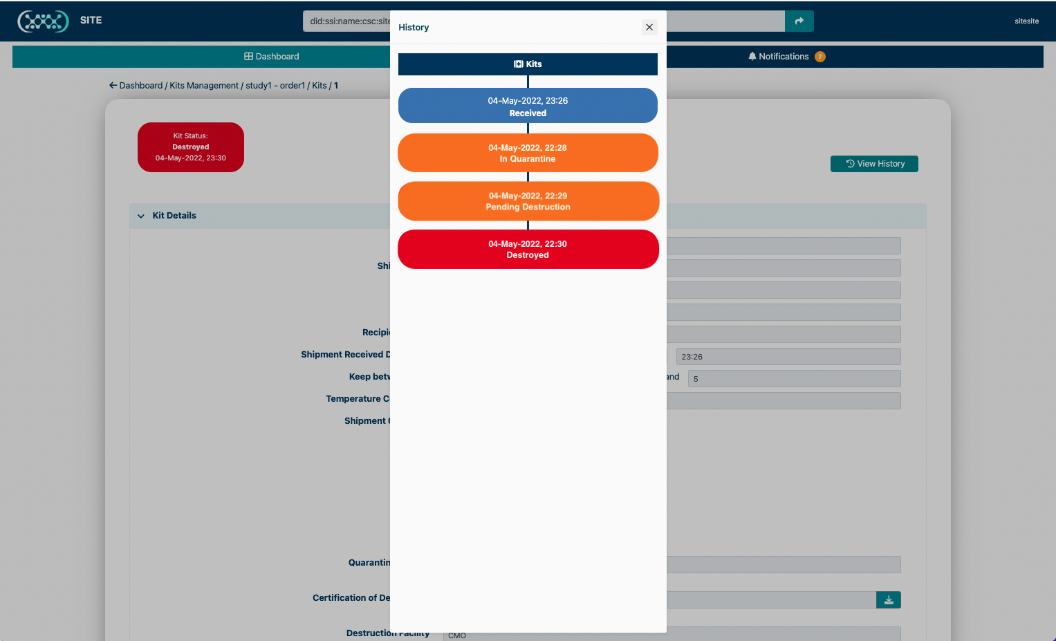 [SITE] [SPO] New scenario -- Relabeling at Site · Issue #658 · PharmaLedger-IMI/csc-workspace ...