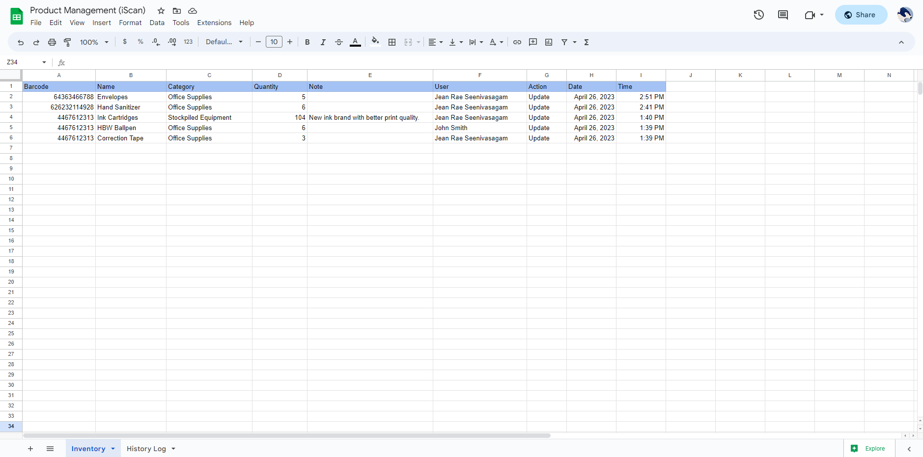 GitHub - Silvercrow0251/iScan_Public_view: Introducing iScan, an inventory management app ...