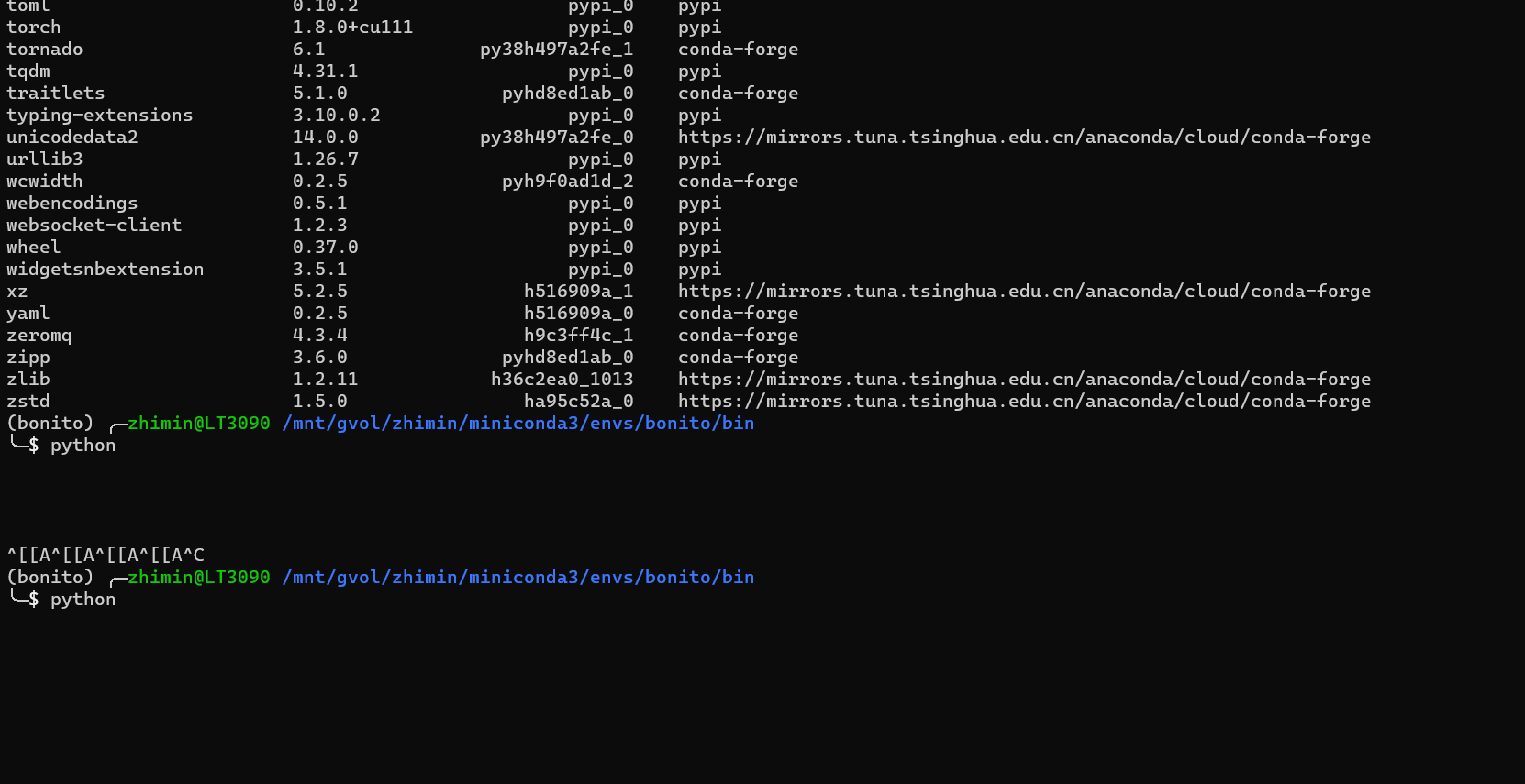 Package Command Line Has No Response In Conda Environment · Issue 11619 · Condaconda · Github