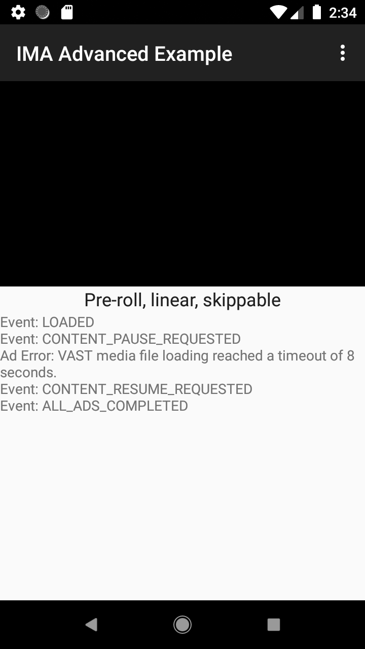 The AdvancedExample couldn't load Ads url on android 9 (SDK 28) · Issue #99 · googleads ...
