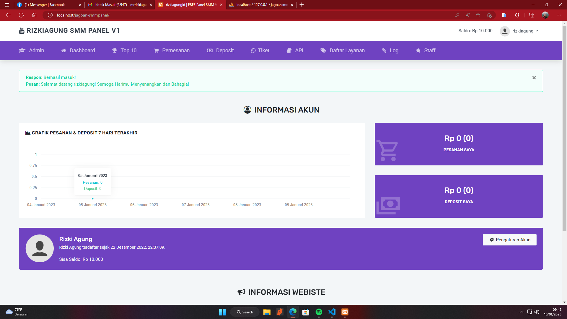 GitHub - rizkiagungid/smm-panel-v1: Sebuah Website Sosial media marketing ( SMM ) yang di ...