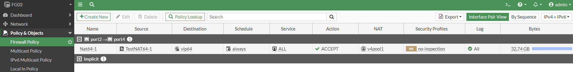 GitHub - klineonline-tech/fortigate-nat64