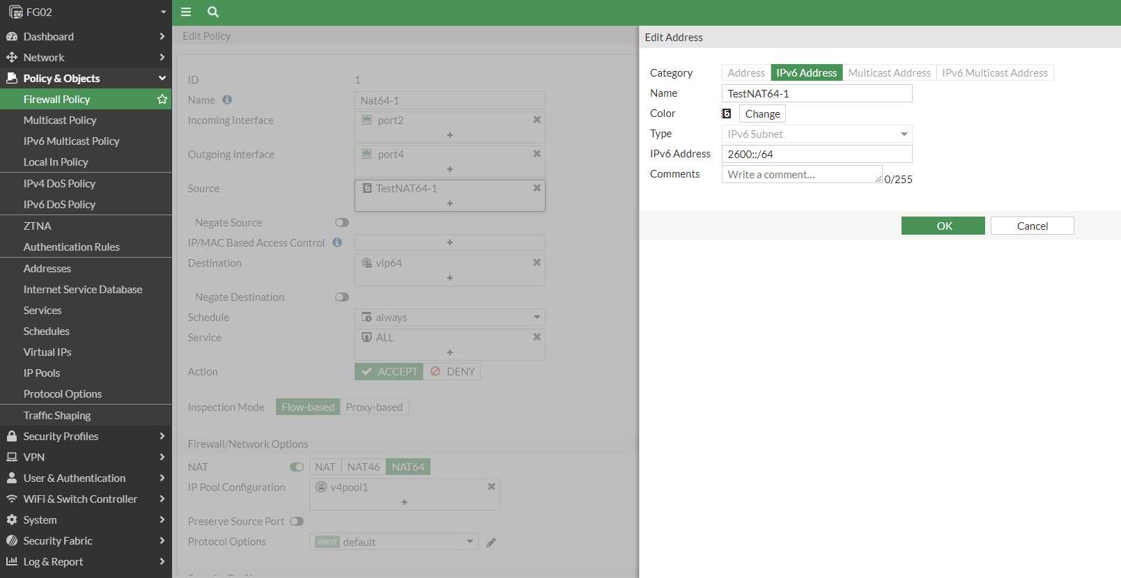 GitHub - klineonline-tech/fortigate-nat64