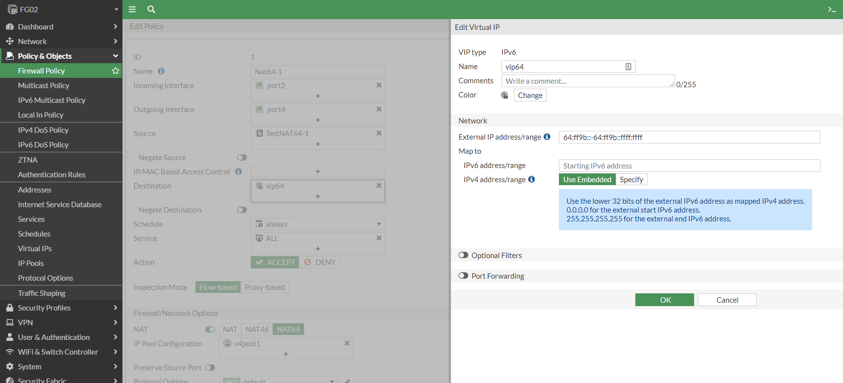 GitHub - klineonline-tech/fortigate-nat64