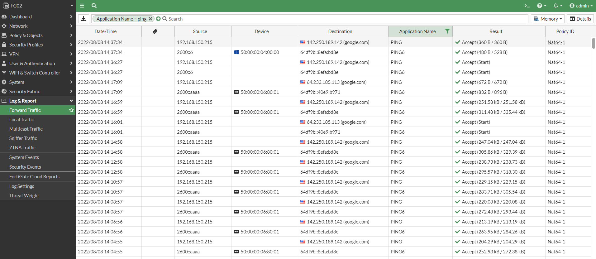 GitHub - klineonline-tech/fortigate-nat64
