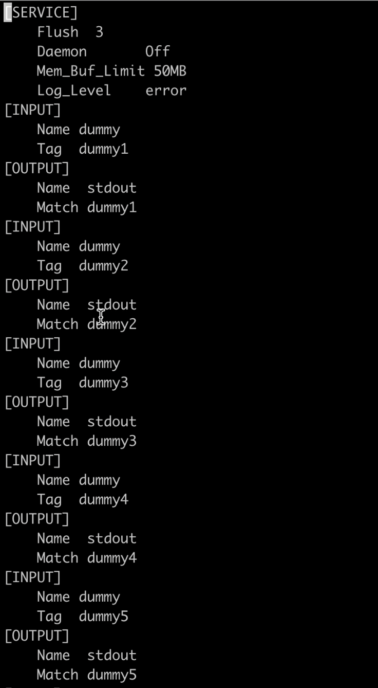 Fluenbit Config After The Output Plugin Number 256 Is Not Working · Issue 7263 · Fluentfluent