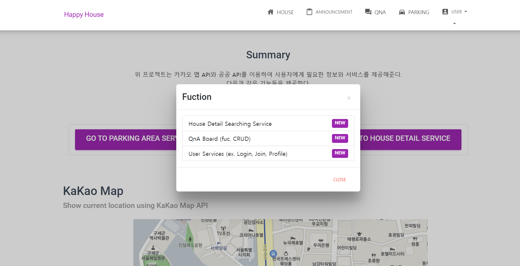 GitHub - jeong-chan/HappyHouse: 아파트 실거래가 api를 활용한 부동산 추천 웹 프로젝트