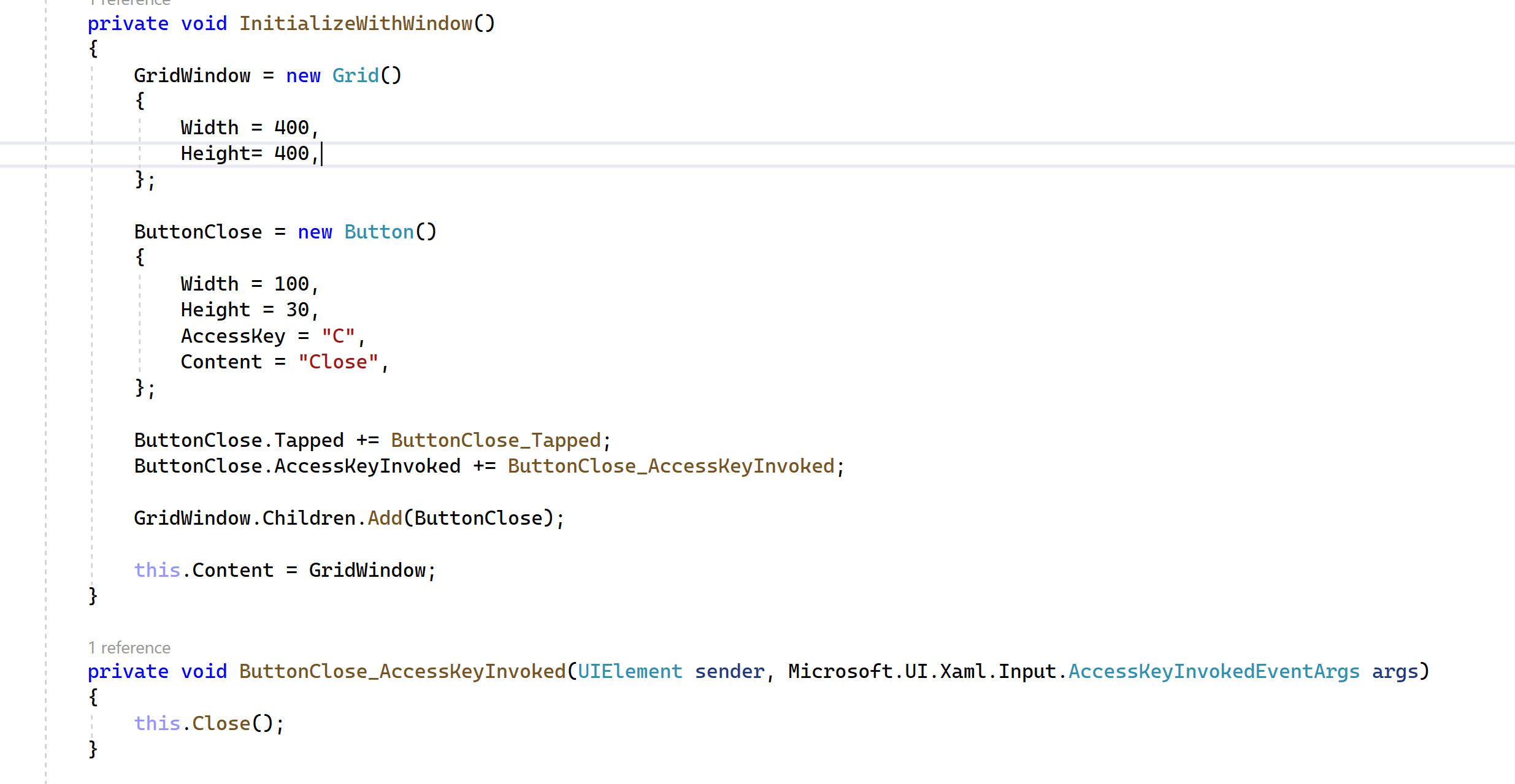 Using AccessKey to Close Window Causes Exception · Issue #9002 · microsoft/microsoft-ui-xaml ...