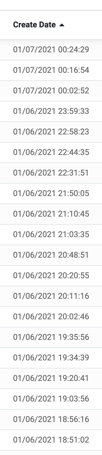 Tree view column sorting icons are reversed · Issue #68318 · odoo/odoo · GitHub
