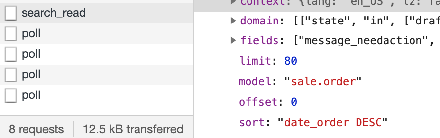Tree view column sorting icons are reversed · Issue #68318 · odoo/odoo · GitHub