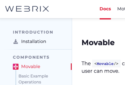 Items are not highlighted in sidebar · Issue #23 · open-amdocs/webrix-docs · GitHub