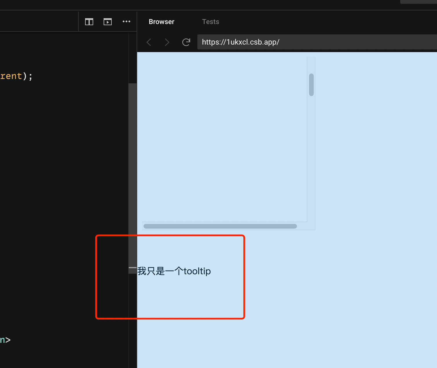 popper在超出部分没有被隐藏 · Issue #1581 · floating-ui/floating-ui · GitHub