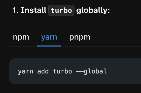 [turborepo] · Issue 3286 · Vercel Turborepo · Github