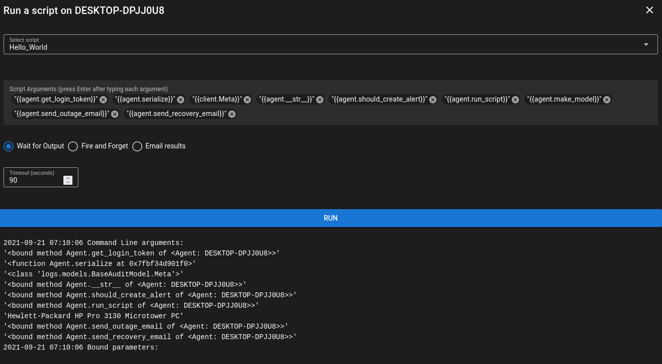 Information exposed through the Script Variables substitution · Issue #726 · amidaware ...